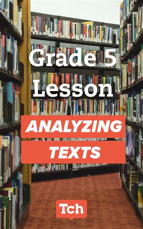 Analyzing Texts Complete Lesson