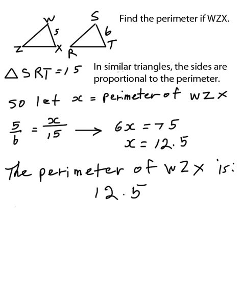 Geometry FINDING PERIMETER