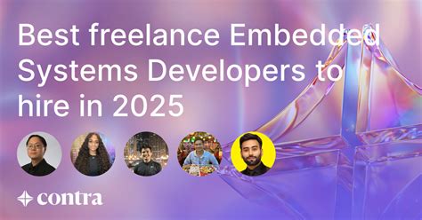 Best Freelance Embedded Systems Developers To Hire In 2025
