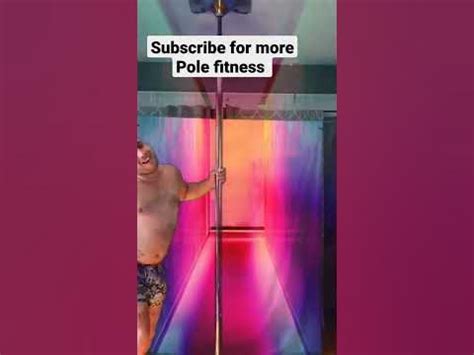 Gay Male Pole Dancer Working On Pole Choreography Pole Fitness Cardio