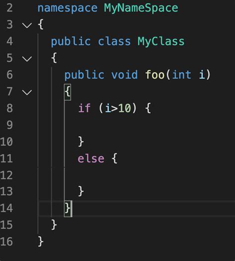 unable to fold c code when this extension is installed · issue 3757 · dotnet vscode csharp