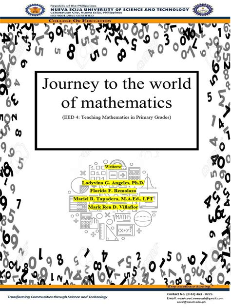 Module Teaching Mathematics In Primary Grade Pdf Mathematics Constructivism Philosophy Of