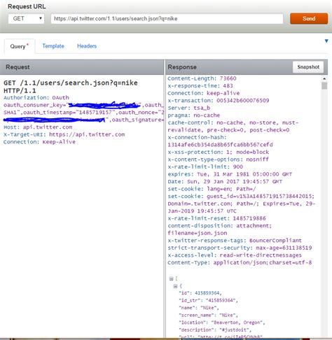 How Do I Add Twitter Oauth Signature To Url Stack Overflow