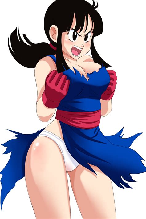 Rule 34 Chichi Dragon Ball Dragon Ball Classic Female Female Only Human Solo Straight Hair