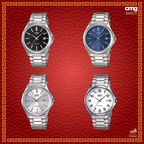 นาฬิกา Casioของแท้100 Mtp 1183a สายสแตนเลส นาฬิกาข้อมือผู้ชาย พร้อมกล่อง ของแท้ประกัน Cmg รับ