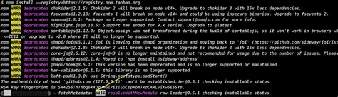 Npm Install 卡在一个包不动了 · Issue 3531 · Panjiachenvue Element Admin · Github