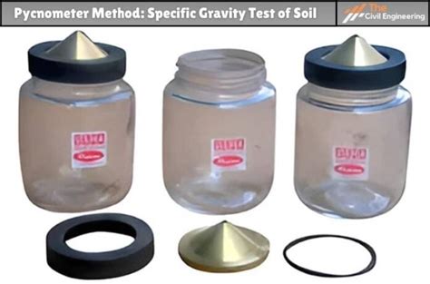 Pycnometer Method Specific Gravity Test Of Soil