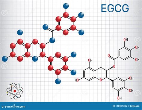Epigallocatechin Gallate Egcg Is The Most Abundant Catechin I Stock