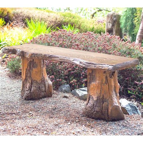 Live Edge Garden Bench Available At The Gallery Upstairs
