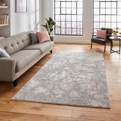 Apollo 2677 Greyrose Rug 120x170 160x220 Julian Charles