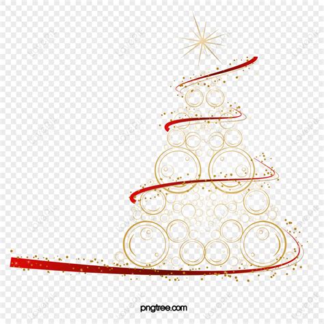 창의 황금 크리스마스 트리생신구성하다서커스 Png 일러스트 무료 다운로드 Lovepik