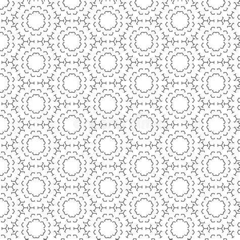Vector Seamless Pattern Stock Vector Illustration Of Line 57094679