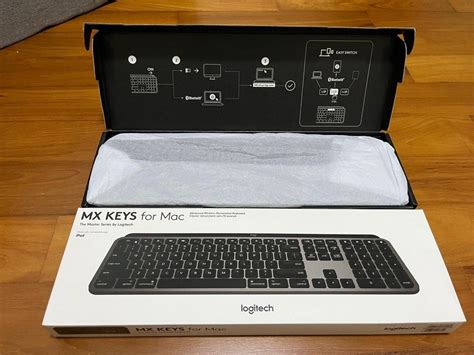 Logitech MX Keys Keyboard For Mac And Windows Free MX Palm Rest Computers Tech Parts