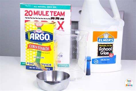 Easy Mess Free Non Sticky Slime Recipe Fun With Mama