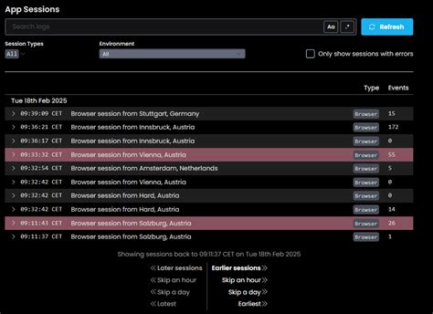 view app session log error anvil qanda anvil community forum