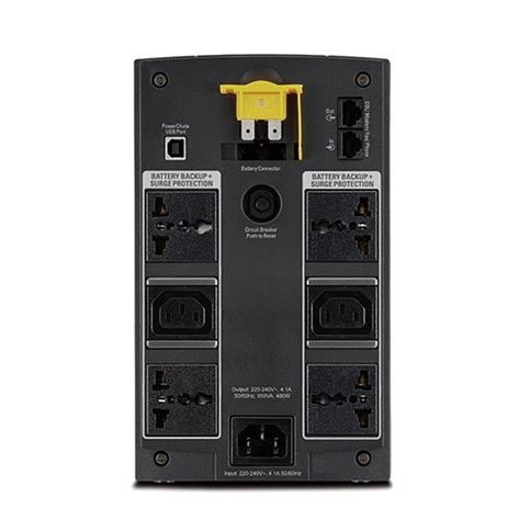 Apc Bx950u Ms Back Ups 950va 480 Watts 230v Avr Universal And Iec Sockets