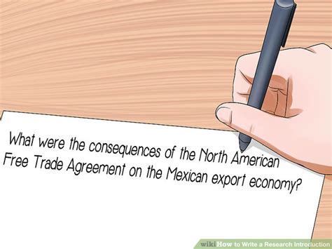 How To Write A Research Introduction 10 Steps With Pictures