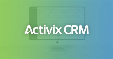Activix Crm The Most Innovative Crm In North America
