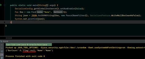 SerializerFeature WriteNullBooleanAsFalse Does Not Work When Asm Is