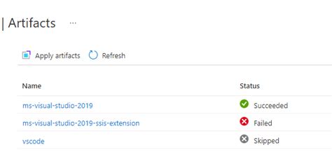 Azureportal Delete Failed Artifacts In Azure Portal Stack Overflow