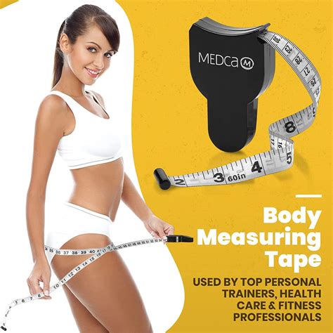 Body Fat Caliper And Measuring Tape Set Accurate Bmi Skin Fold