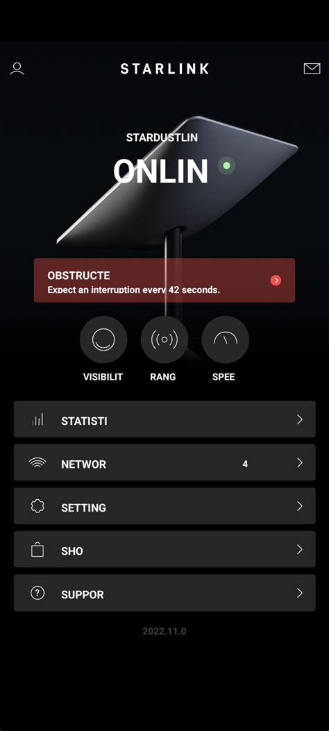 Mesh Node Distance R Starlink