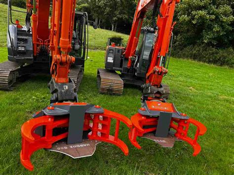 Excavator Tree Shear Echotec Rotating Tree Shears