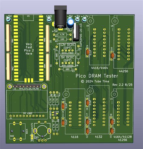 Pico 2 Dram Tester Muldrfs Hobbytronic