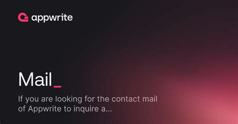 Mail Threads Appwrite