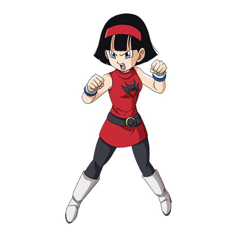 Videl Dragon Ball Dragon Ball Super Official Art 1girl Black Hair