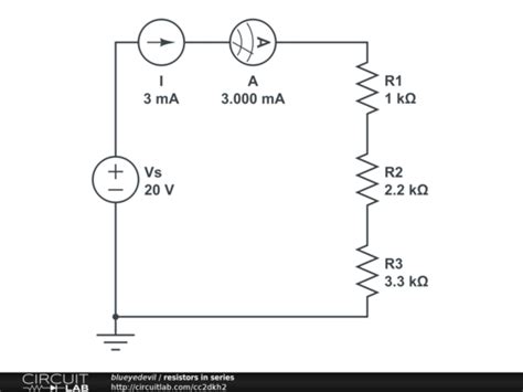 Resistors In Series CircuitLab