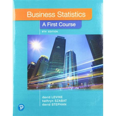 Statistics For Managers Using Microsoft Excel 9th Edition David M Levine David F Stephan