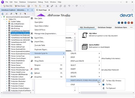 How To Generate The Ddl And Dml Statements For Database Objects