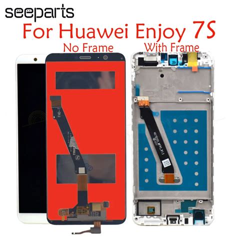 Huawei P Smart Lcd Display Touch Screen Digitizer Assembly With Frame For Huawei Enjoy S Fig
