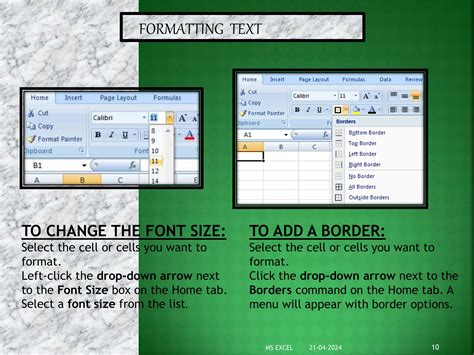Ms Excel Introduction Free Powerpoint Presentation Ppt