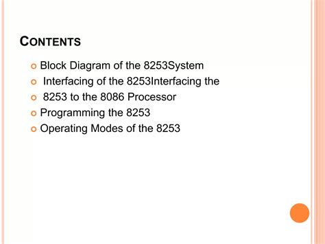 5 Programmable Interval Timer 8253 Pptx Computing Technology And Computing