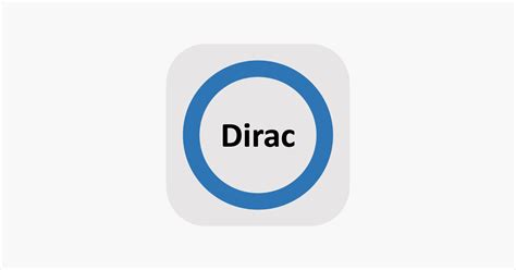‎dirac Equation On The App Store
