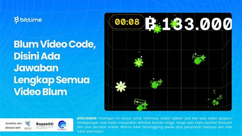 Blum Video Code Disini Ada Jawaban Lengkap Semua Video Blum