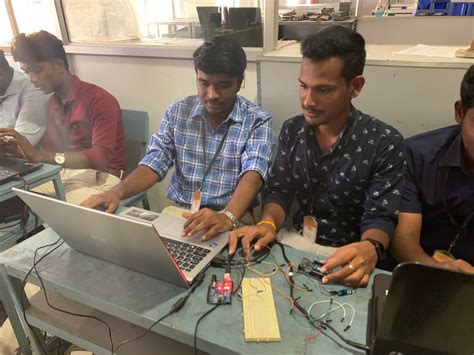 The Department Of ECE Is Association With IEEE Babe Branch Organizes Two Weeks Robotics And