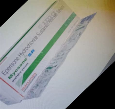 Eperisone Hydrochloride 50mg 150mg Tablets At ₹ 263 Box Eperisone Hydrochloride Tablets In