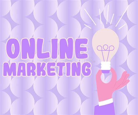 Text Showing Inspiration Online Marketing Internet Concept Practice Of