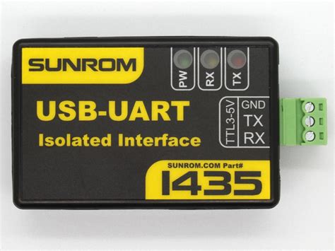 USB UART Isolated Converter Industrial Grade Sunrom Electronics