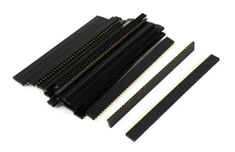 Shillehtek 20pcs 1x40pin Female Header 254mm Header Pins