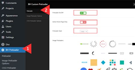 Free Plugins To Add A Preloader To Your Divi Website Easily