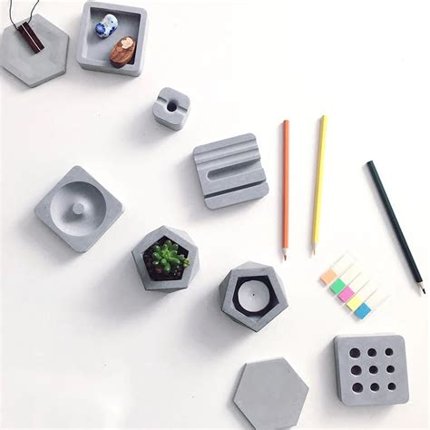 Креативный подсвечник из бетона силиконовая форма кашпо из цемента подсвечник украшение дома