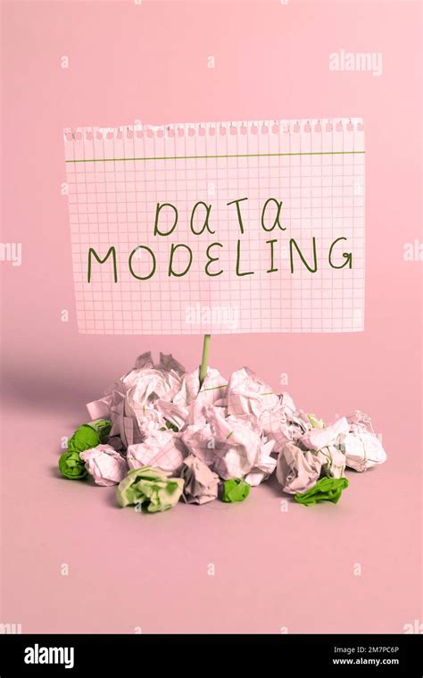 Handwriting Text Data Modeling Word For Process Of Transferring Data