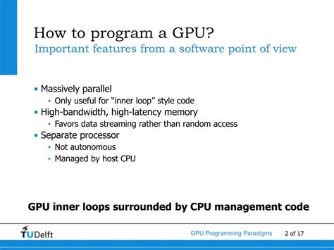 PPT GPU Programming Paradigms PowerPoint Presentation Free Download ID