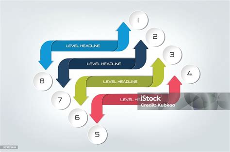Ilustración De Flecha Infografías Esquema Diagrama Gráfico Diagrama De