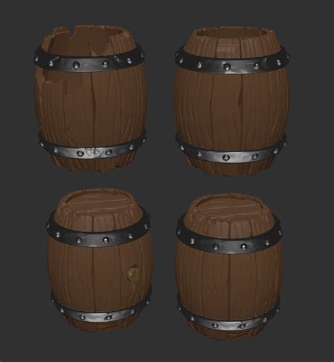 Stl File Barrel 🎲・3d Print Model To Download・cults