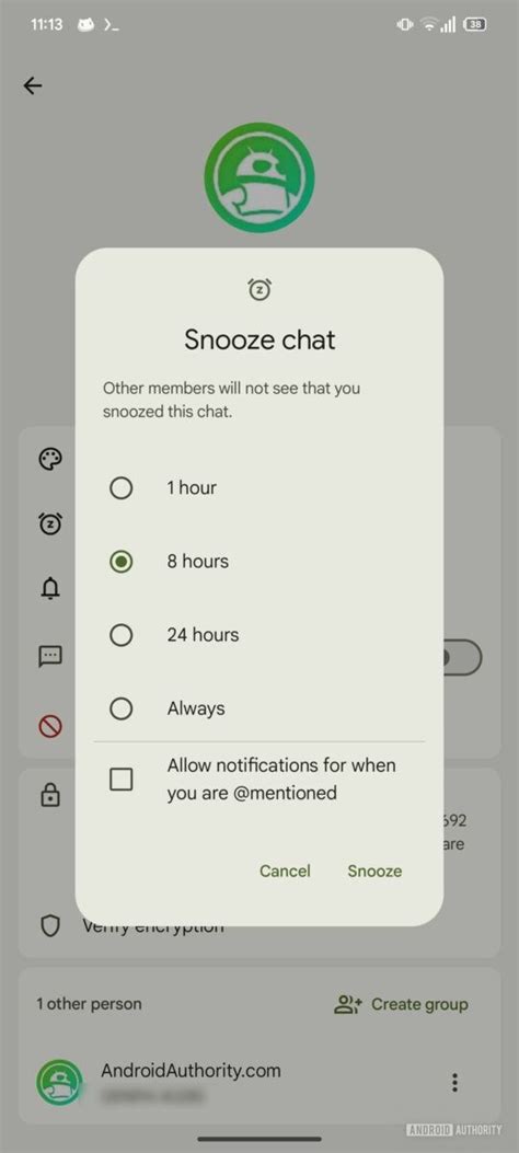 Here S How Google Messages Could Soon Let You Snooze Chats APK Teardown